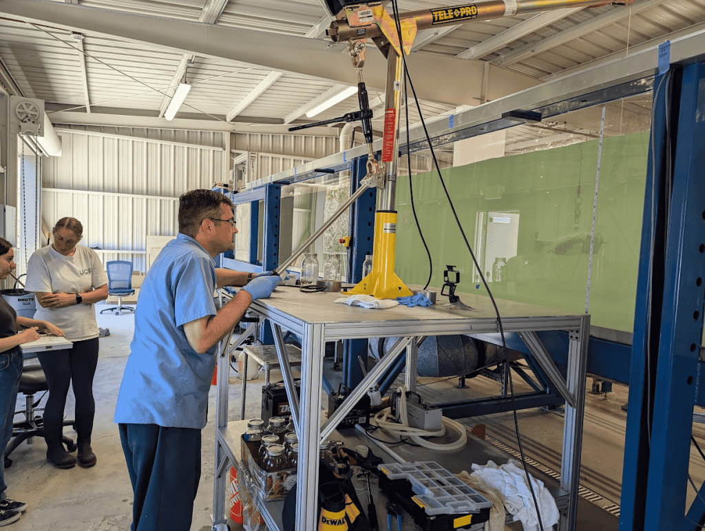 Flume experiments being used to develop standardized collection method ...